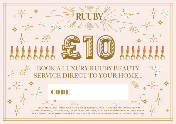 Ruuby £10 Voucher | Ruuby